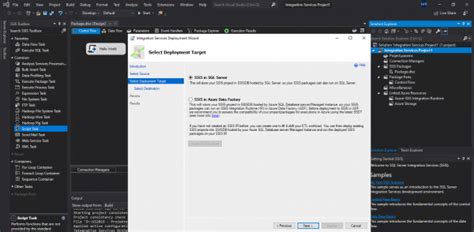 SQL Server Integration Services SSIS Basics Script Task Matrixpost Net