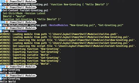 Best Practice Import Functions In A Module Issue 18740 PowerShell