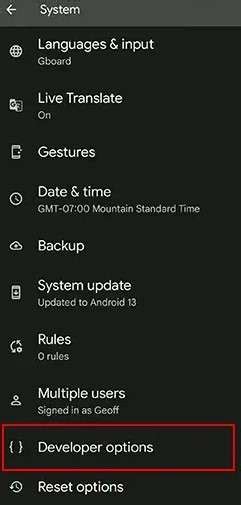 How To Activate Developer Mode On Android Phone Updated