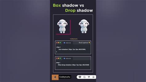 Create Stunning Effects With Box And Drop Shadows Html Css Codebytushu Coding Youtube