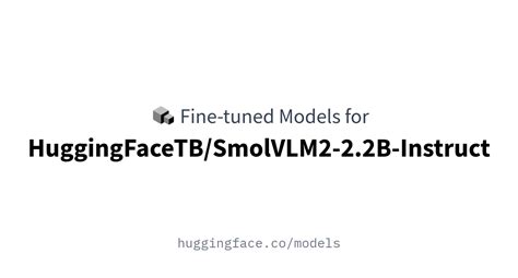 Models Hugging Face