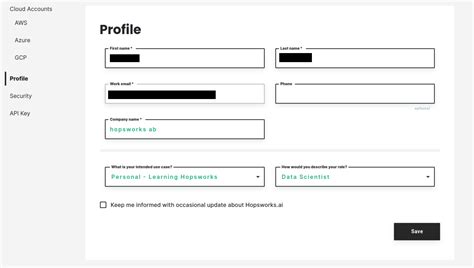 Settings Hopsworks Documentation