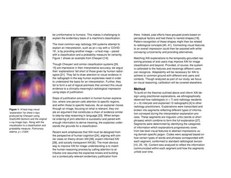 Explainable Ai And Visual Reasoning Insights From Radiology Deepai