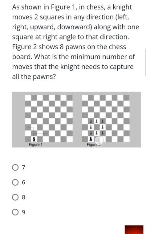 As Shown In Figure 1 In Chess A Knight Moves 2 Squares In Any Direction