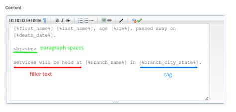 Create An Obituary Template