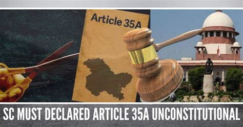 On January 19 Sc Must Declare Article 35a Unconstitutional As It Was Applied To Jandk Without