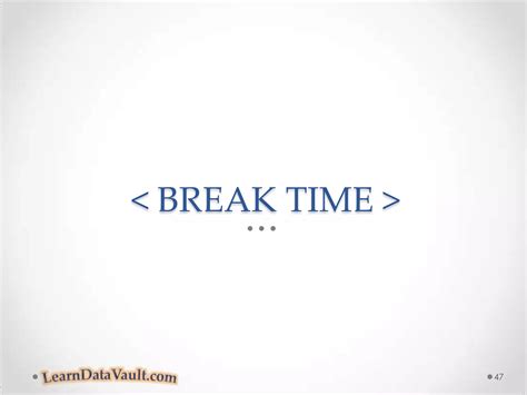 data vault overview pptx databases computer software and applications