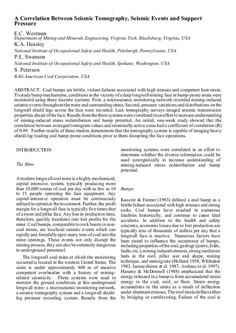 Pdf A Correlation Between Seismic Tomography Seismic Events And