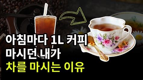 아침에 커피 대신 차를 먹기 시작한 이유 Youtube