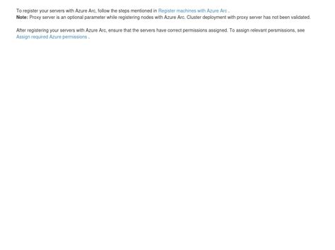 Register Nodes With Azure Arc Azure Portal Deployment And Operations