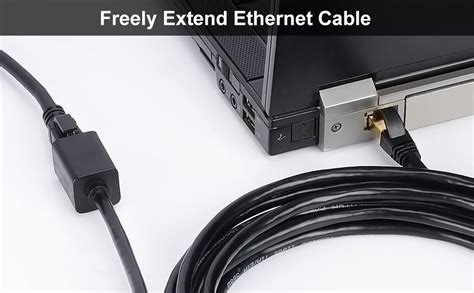 J D Ethernet Extention Cable Cat 6 Ethernet Extender Cable Adapter 0 9 Meter Support Cat6