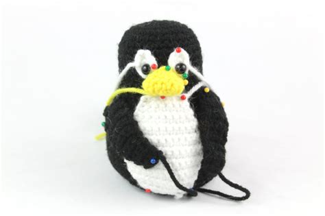 Tux The Linux Penguin Amigurumi Free PDF Crochet Pattern StringyDingDing