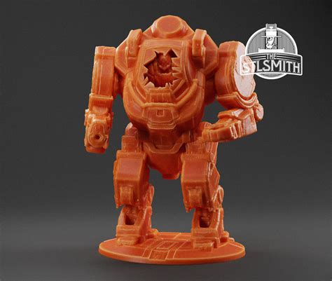 Stl File Cerberus Atlas Mass Effect Miniature Stl 👹 ・template To