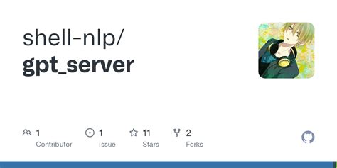 github shell nlp gpt server