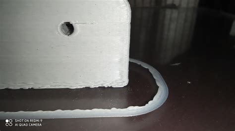 First Few Layers Not Great Blobs All Over The Base Of My Prints More