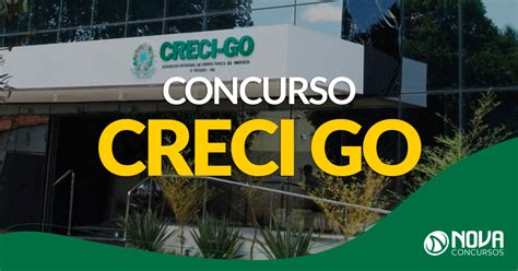 Concurso Creci Go Conselho Regional De Corretores De Im Veis De Goi S