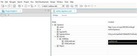 tizen how to resolve author signature issue stack overflow