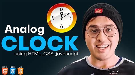 I Created An Analog Clock Using Pure HTML CSS And JavaScript YouTube