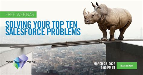 Top Shelf Crm On Linkedin Salesforce Salesoperations