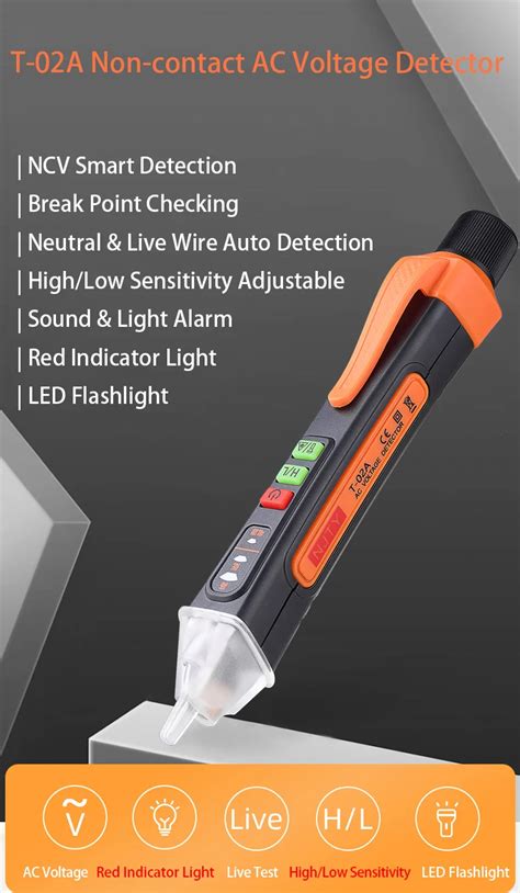 Generic Smart Non Contact Voltage Indicator Electrical Tools Voltage Detector Tester Pencil Ac