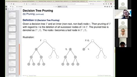 Machine Learning Decision Trees Decision Trees Pruning Youtube