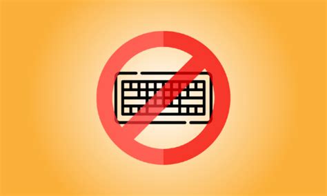 How To Disable Your Keyboard Temporarily In Windows Using A Keyboard