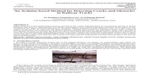 an arduino based method for detecting cracks and …