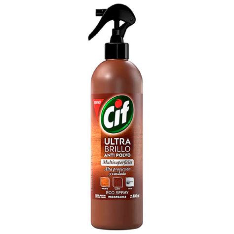 limpiador cif ultra brillo mult gatillo x 400 ml