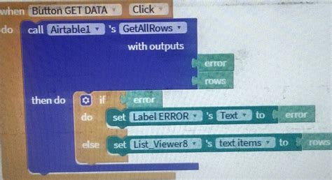 Unable To Get All Rows Data From Air Table Questions About Thunkable Community