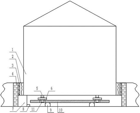 减震式建筑房屋的制作方法