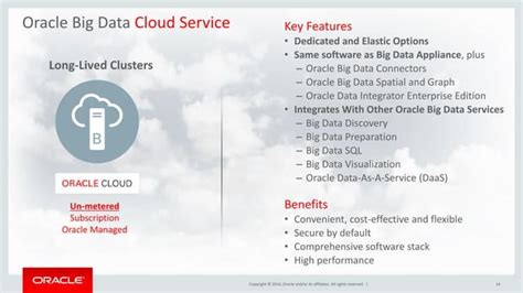 Oracle Cloud Big Data Use Cases And Architecture Pdf Cloud Computing Internet