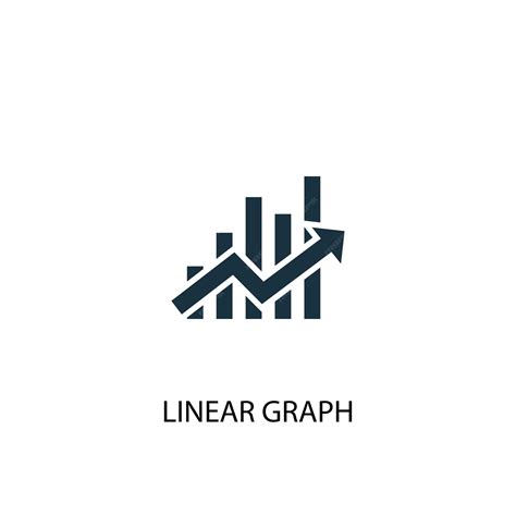 Premium Vector Linear Graph Icon Simple Element Illustration Linear