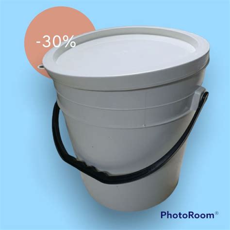 ถังพลาสติก20ลิตรพลาสติกเหนียว ทนมาก ทำถังกรองถังหมัก ถังน้ำถังขยะ สินค้ามือ 🏻 Th