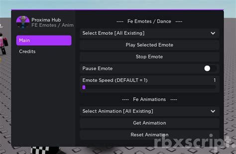 Roblox Universal Script FE Emotes Animations Scripts RbxScript