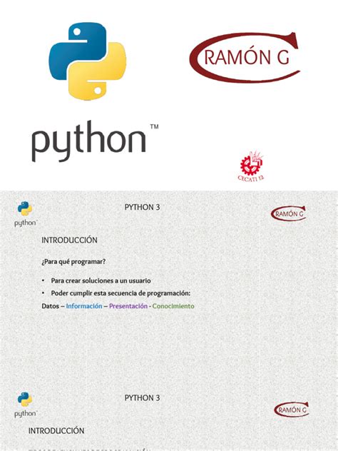 Python One Ramón Descargar Gratis Pdf Programación De Computadoras