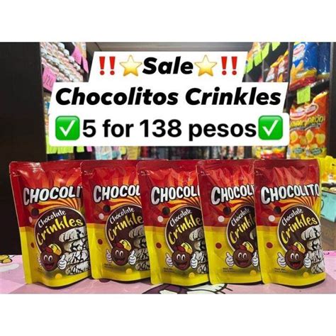 Chocolitos Crinkles 5 Packs Lazada Ph