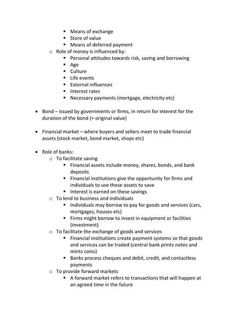 Macroeconomic Notes Economics A A Level A Levels Edexcel Thinkswap