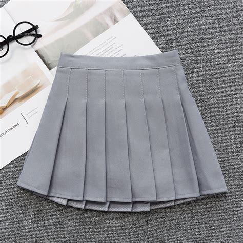 Badu Bg Бебешко облекло за малки деца Ученическа карирана пола за момичета Плисирани поли на