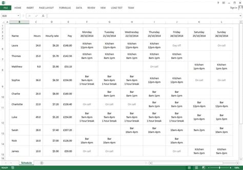 Payroll Spreadsheet Template 1 Excelxo Com