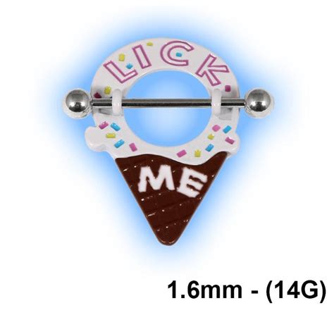 Nipple Bar Steel Lick Me Ice Cream