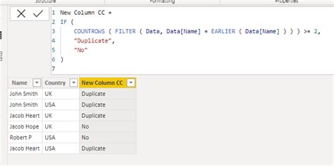 solved add a column to check column value if duplicate i