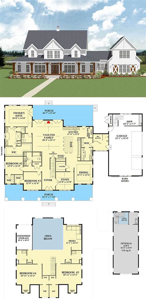 7 Most Popular Farmhouse Plans With Pictures Nikkis Plate House