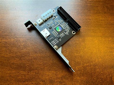 PCI Bracket Floppy Bay MicroSD To IDE Hard Drive Carrier Adapter Pin EBay