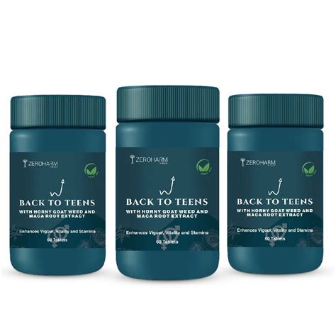 Back To Teens Horny Goat Maca Root Tablets At Rs 869 Pack In