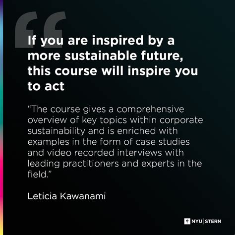 Nyu Stern Online Certificates On Linkedin Corporatesustainability