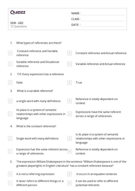 50 Equivalent Expressions Worksheets For 3rd Class On Quizizz Free