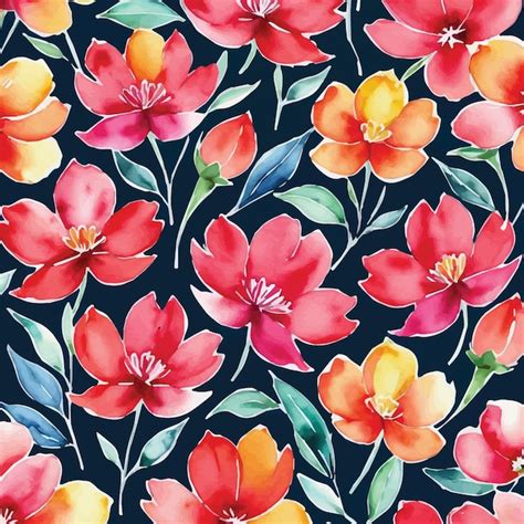 꽃 배경 프리미엄 벡터