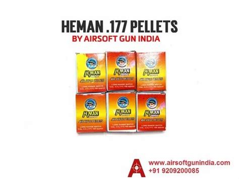 Heman 177 Pellet For Indian Air Gun Pack Of 6 At ₹ 708piece