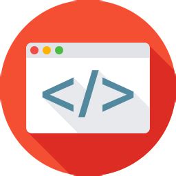 Html Code Coding Programming Web Browser Icon Free Download