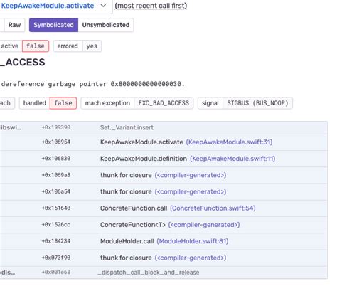 Expo Keep Awake Ios Constant Crashes Excbadaccess
